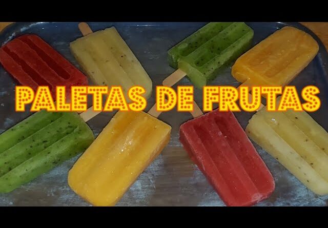 Receta de paletas artesanales: cómo hacerlas en casa paso a paso ...