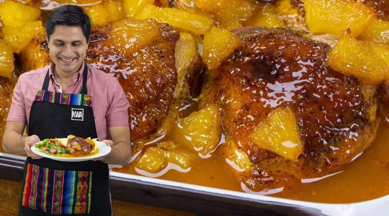 Receta de pollo con piña fácil y deliciosa para toda la familia - APEGA ...